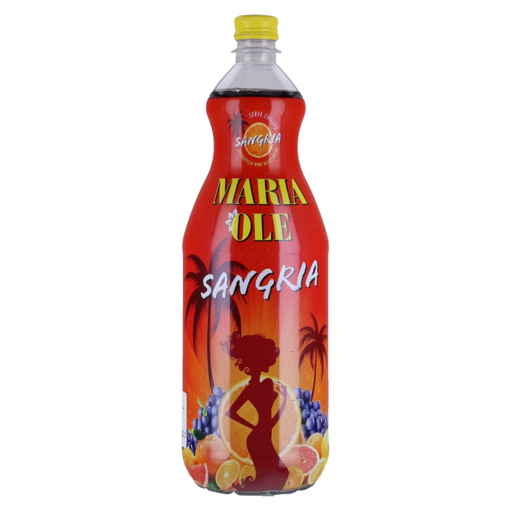 SANGRIA, MARIA OLE, 1,5L Španska osvežilna pijača, z manjšo vsebnostjo ...