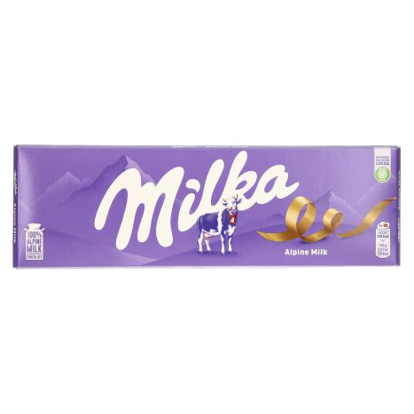 MLEČNA ČOKOLADA, MILKA, 250G Mlečna čokolada vsebuje najmanj 30 % ...