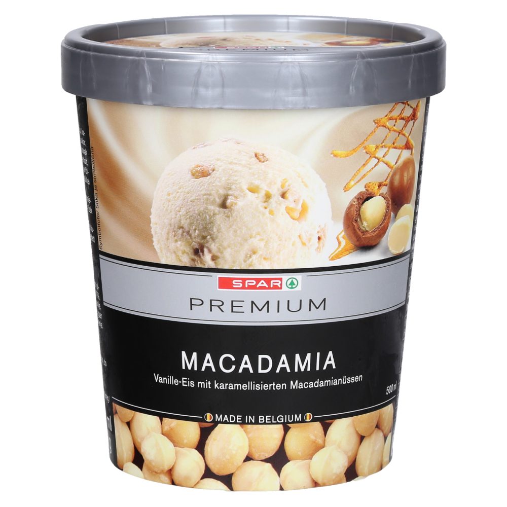 SLADOLED MAKADAMIJA SPAR PREMIUM, 500ML / | SPAR Online