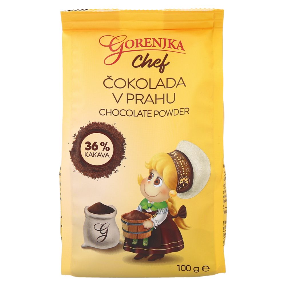 ČOKOLADA V PRAHU, GORENJKA, 100G