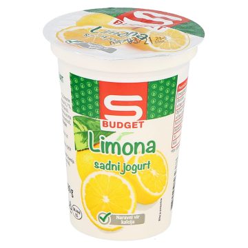 SADNI JOGURT LIMONA S-BUDGET, 180G | SPAR Online