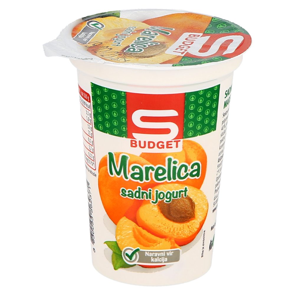 SADNI JOGURT MARELICA S-BUDGET, 180G | SPAR Online