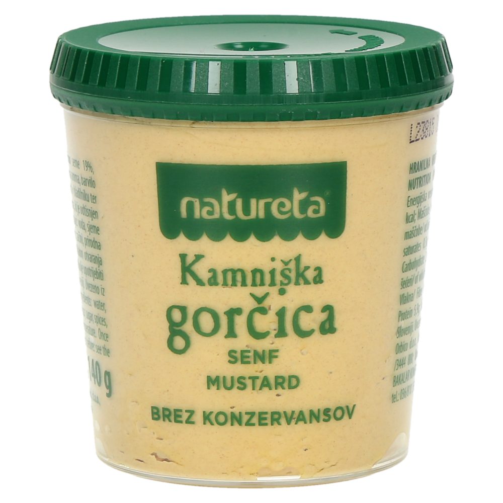 GORČICA NATURETA, 140G