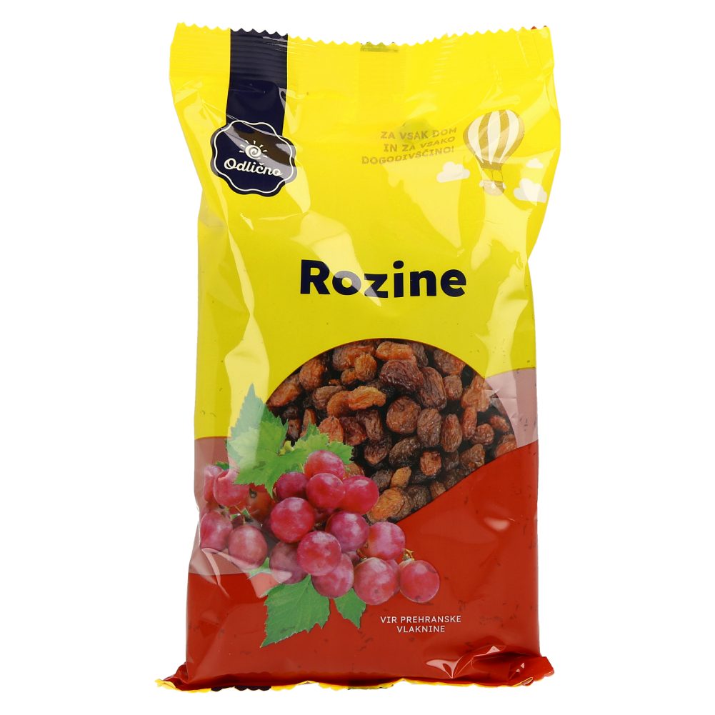 ROZINE SULTANA, ODLIČNO, 500G
