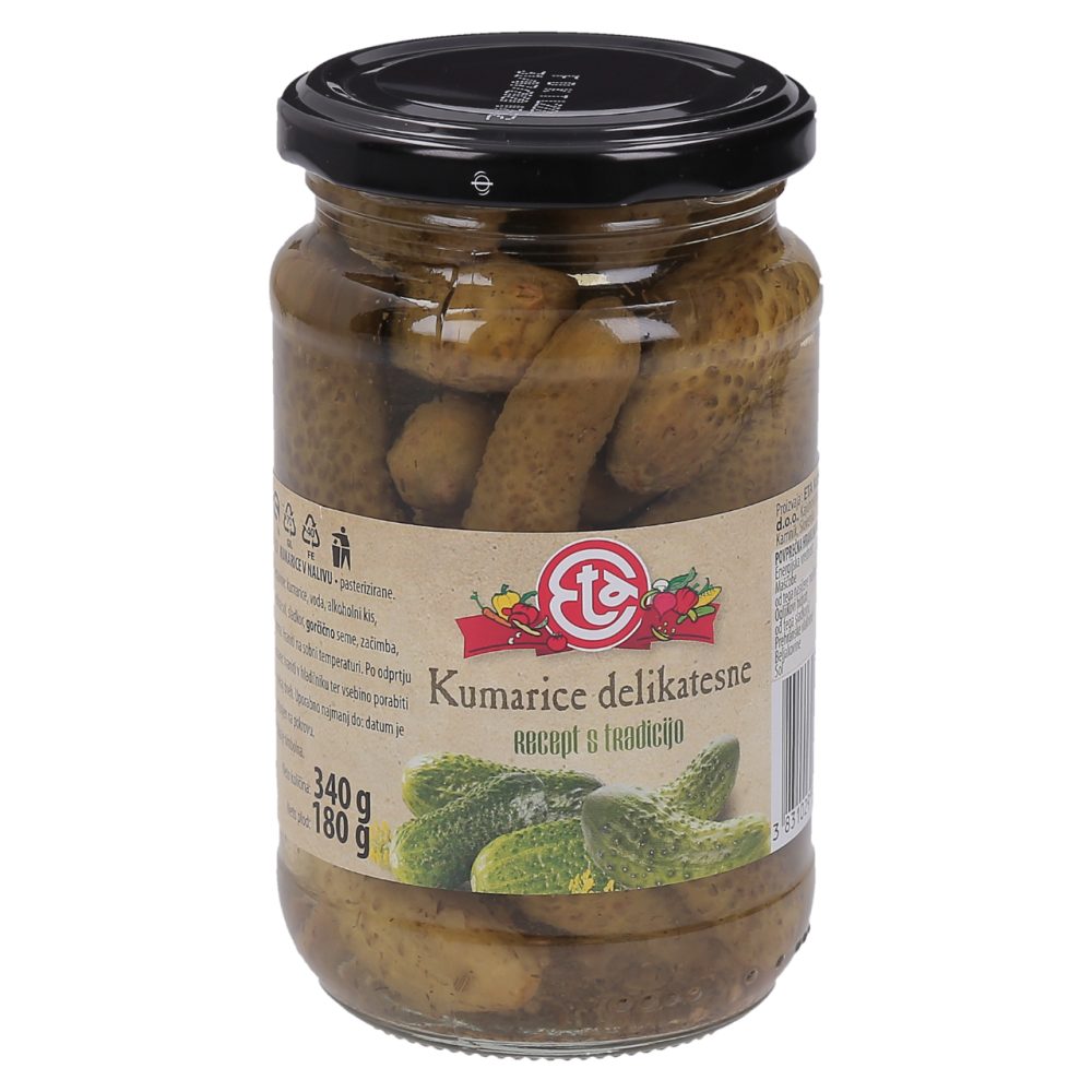 KUMARICE DELIKATESNE, NATURETA, 340G