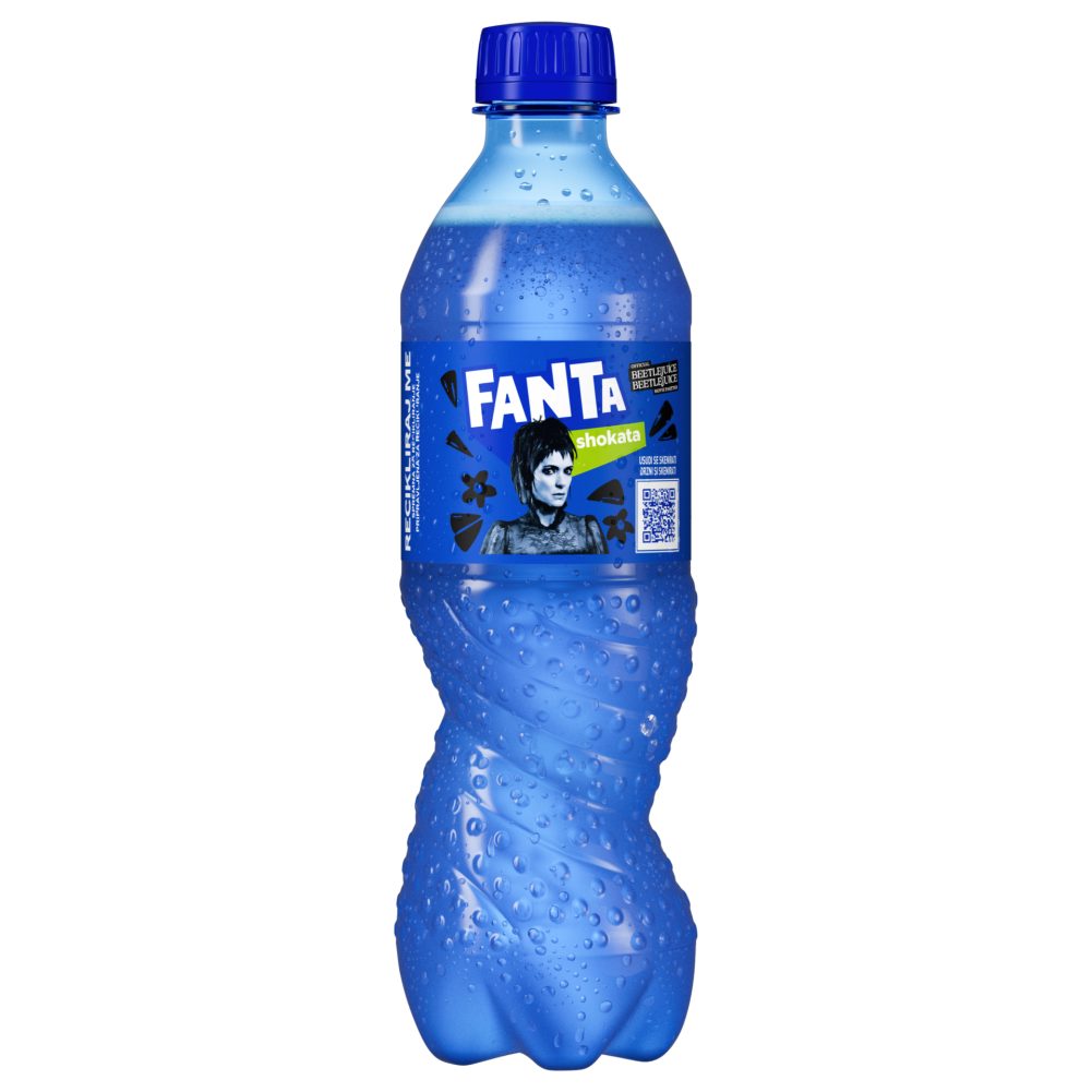 FANTA SHOKATA, 0,5L Fanta Shokata je srednje kalorična gazirana pijača ...