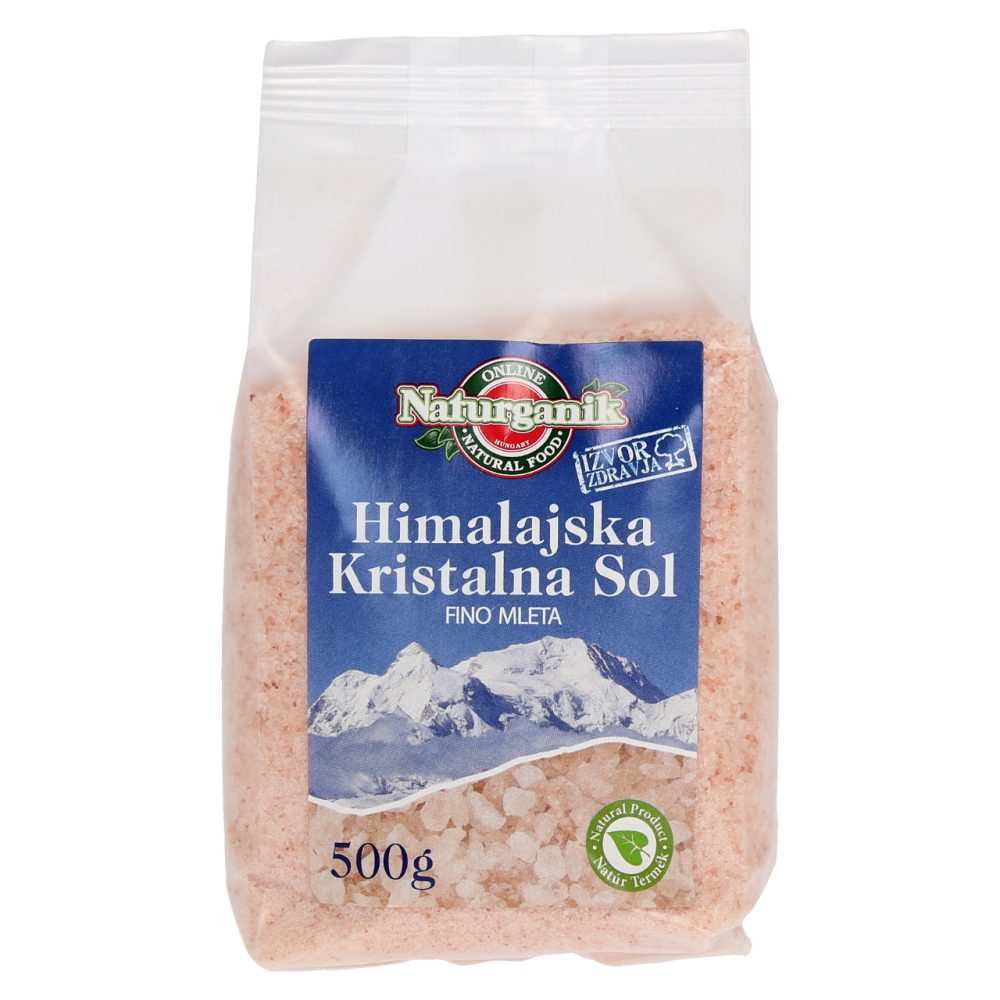 HIMALAJSKA SOL, NATURGANIK, 500G Himalajska sol se lahko uporablja v ...