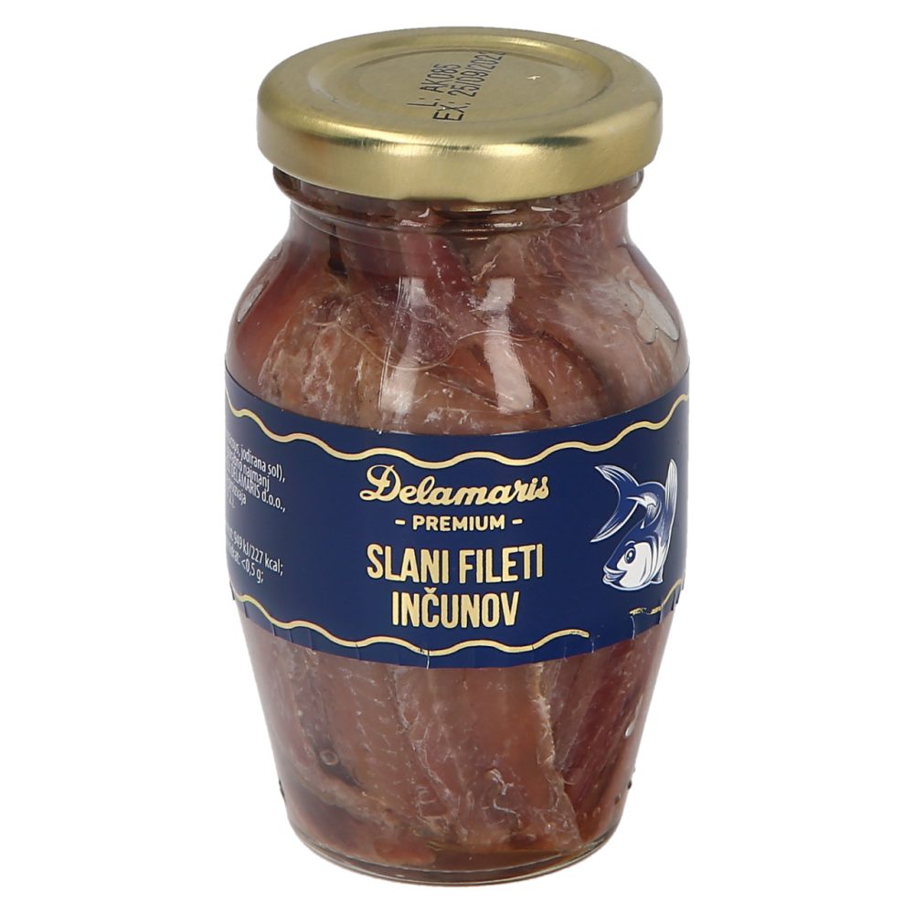 SLANI FILETI INČUNOV, DELAMARIS, 156G | SPAR Online