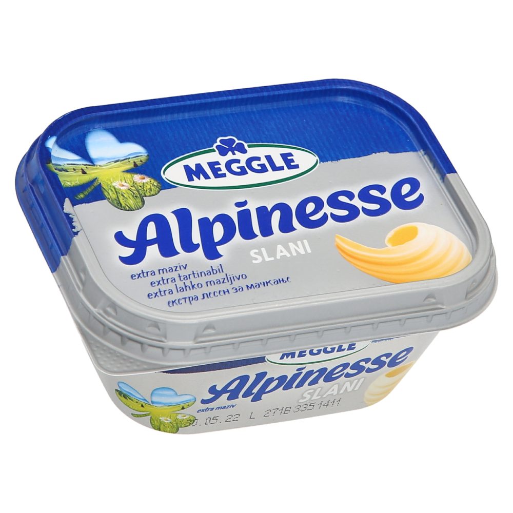 MASLENI NAMAZ ALPINESSE SLANI, MEGGLE, 250G Okusen namaz z visoko ...