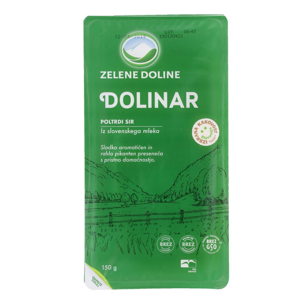 SIR DOLINAR, ZELENE DOLINE, 150G | SPAR Online