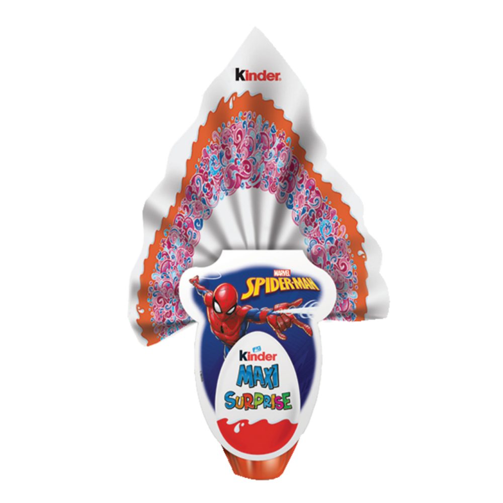 ČOKOLADNO JAJCE SUPER JUNAKI LUI, KINDER MAXI SURPRISE,150G Mlečna ...