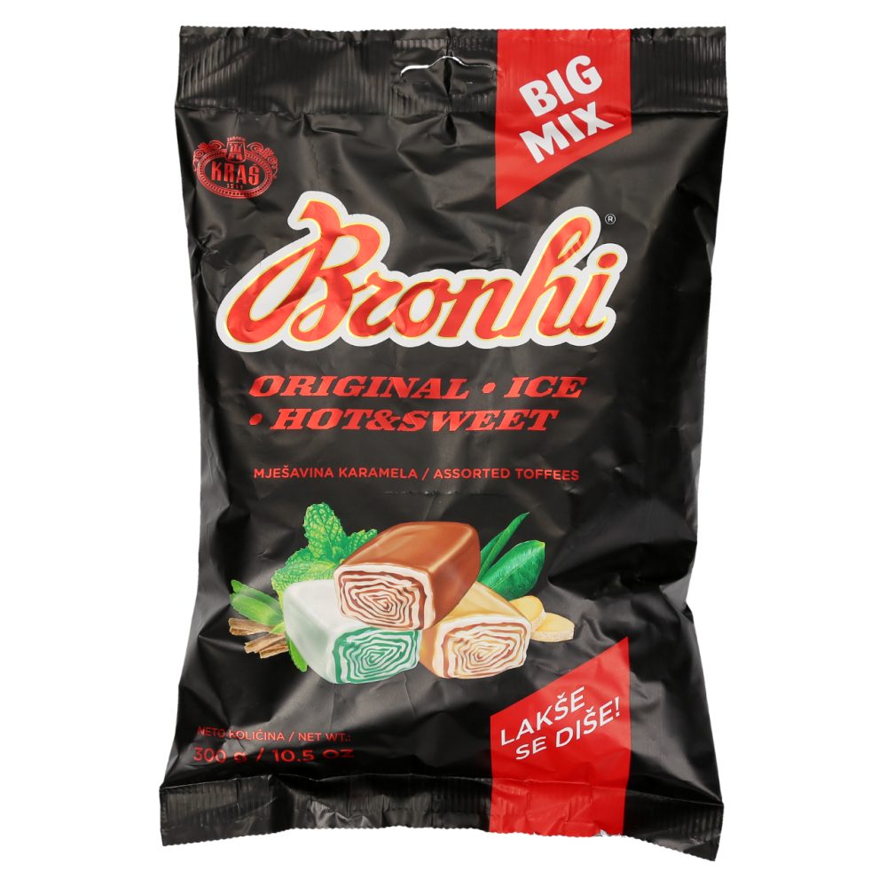 BONBONI BRONHI, KRAŠ, 300G | SPAR Online