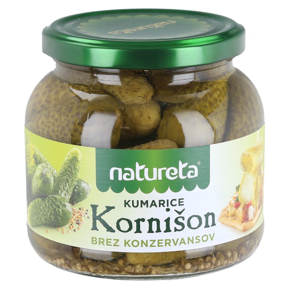 KUMARICE KORNIŠON, NATURETA, 530G