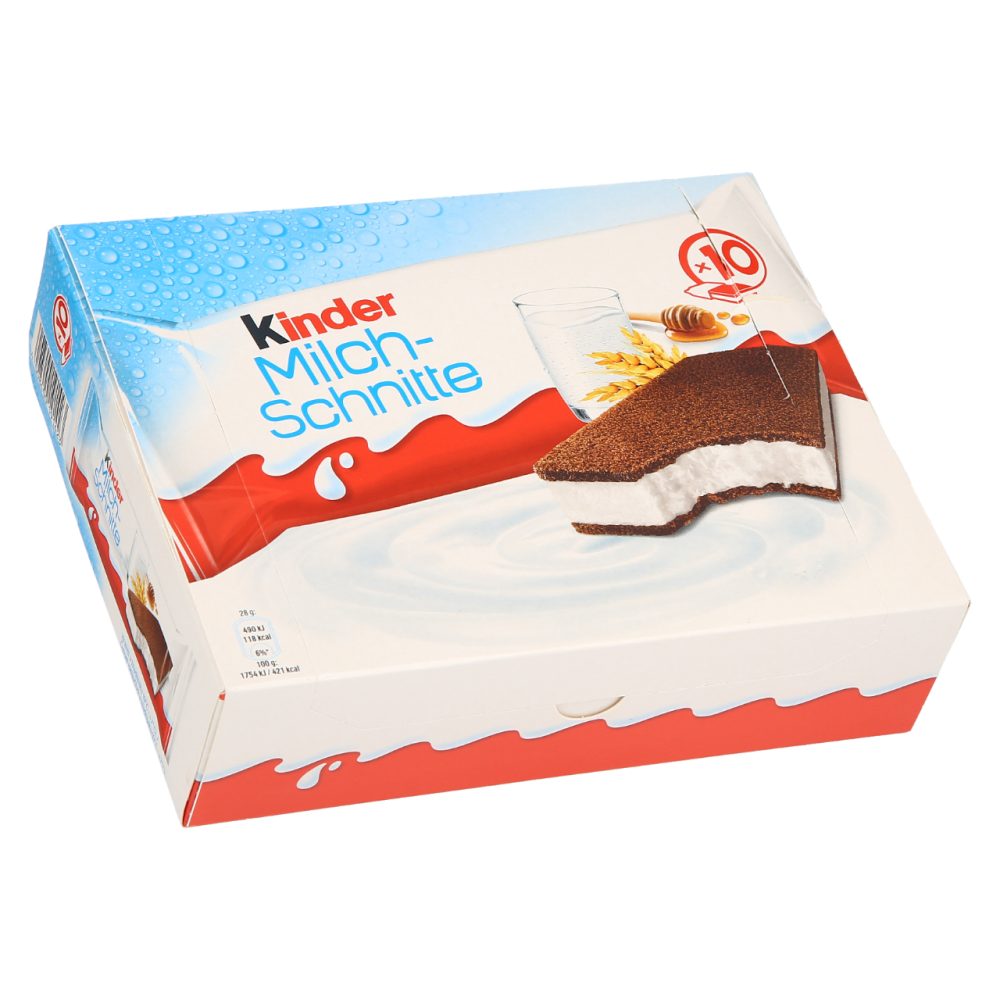 MLEČNA REZINA MILCH SCHNITTE, KINDER, 10/1, 280G | SPAR Online