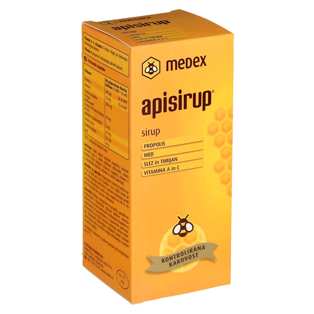 APISIRUP, MEDEX, 140ML Apisirup junior dopolnjuje skupino naših ...