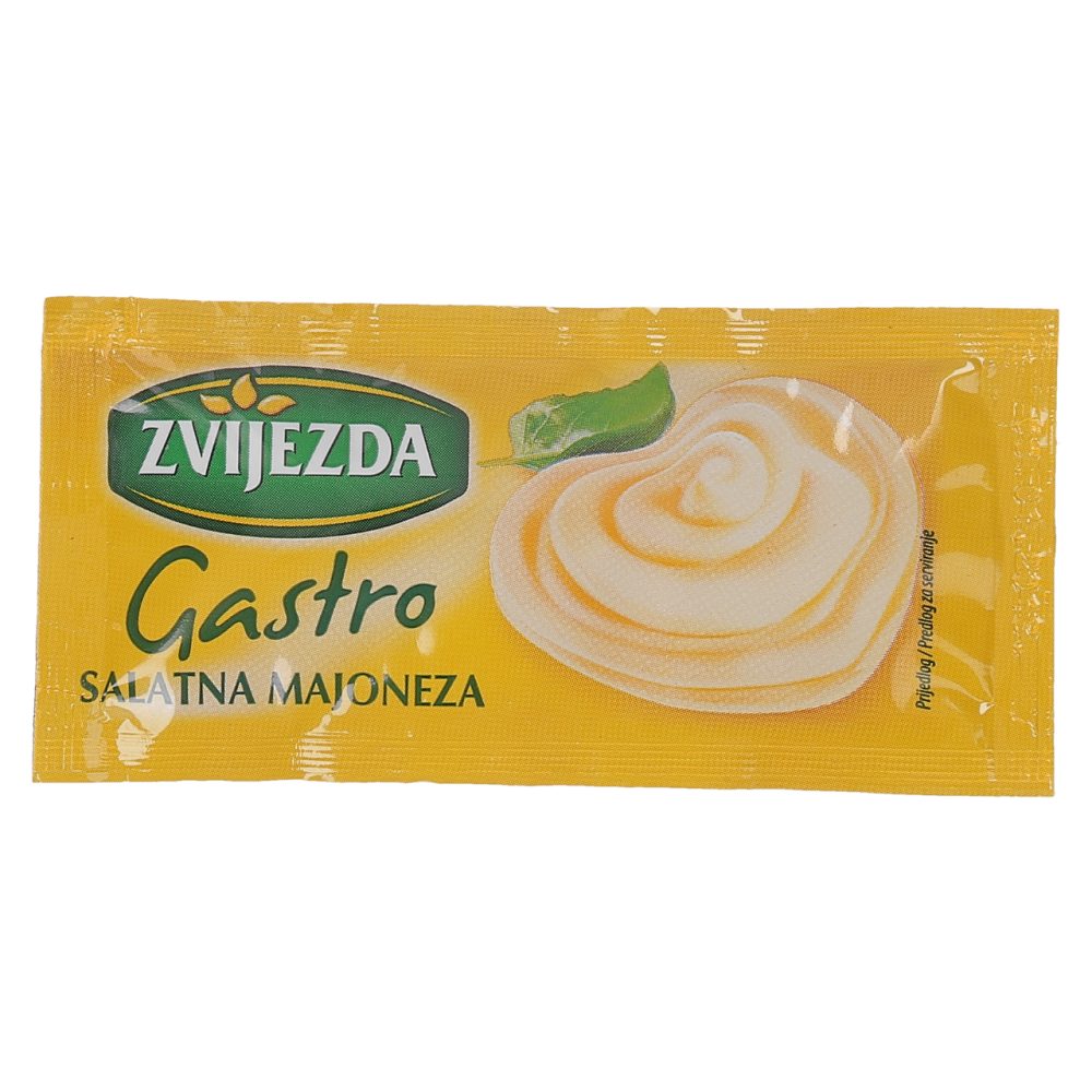 MAJONEZA, ZVIJEZDA, 15G Majoneza v porcijskem pakiranju. | SPAR Online