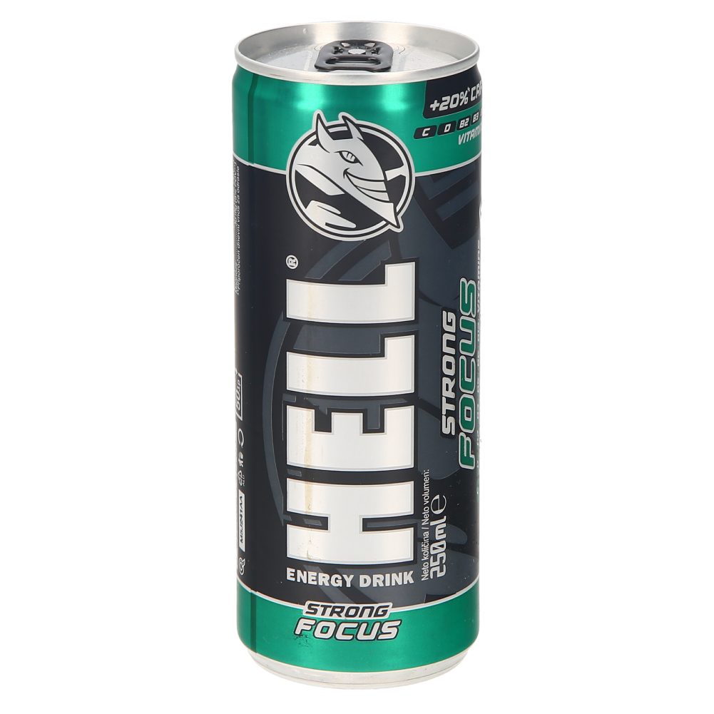 ENERGIJSKI NAPITEK STRONG FOCUS, HELL, 250ML | SPAR Online