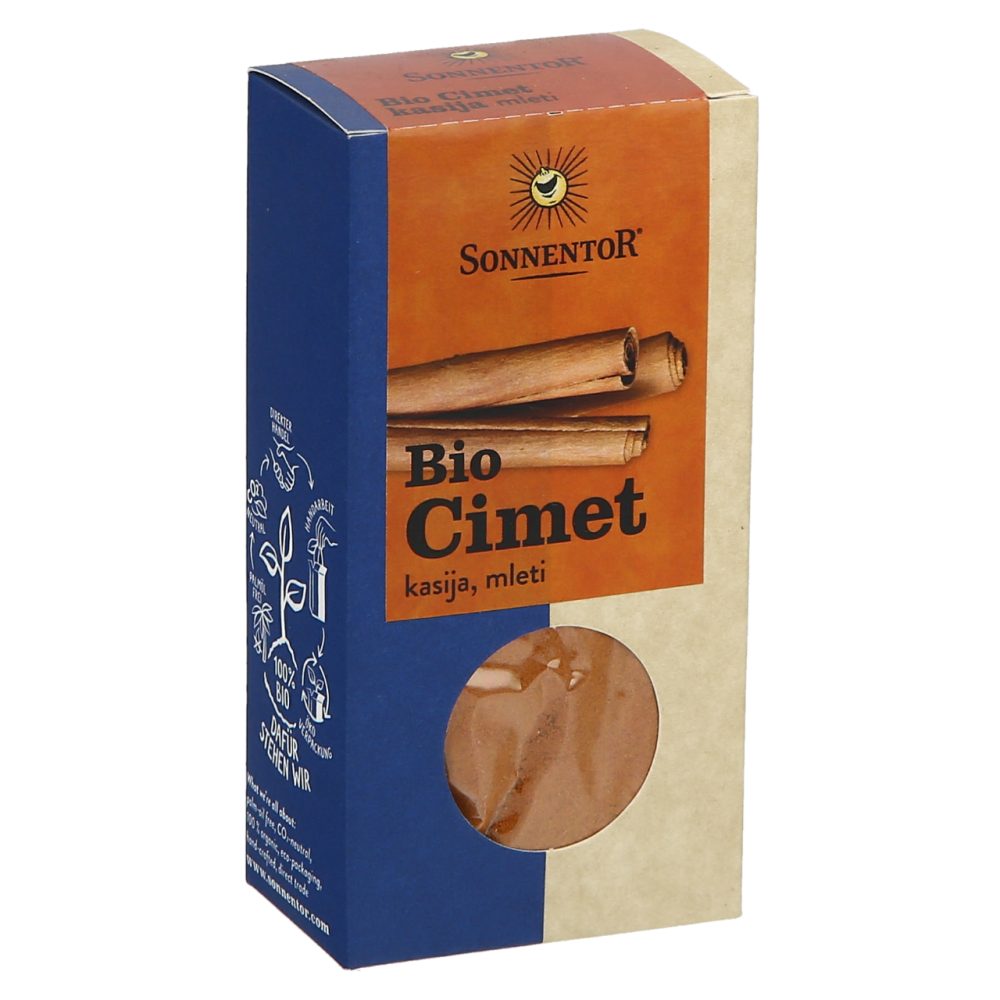 BIO CIMET KASIJA, MLETI, SONNENTOR, 40G | SPAR Online