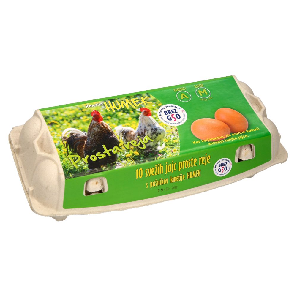 JAJCA M PROSTE REJE BREZ GSO, HUMEK, 10/1 | SPAR Online