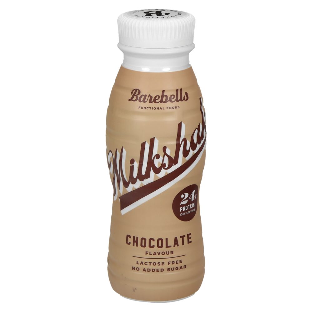 BELJAKOVINSKI NAPITEK ČOKOLADA MILKSHAKE, BAREBELLS, 330ML | SPAR Online