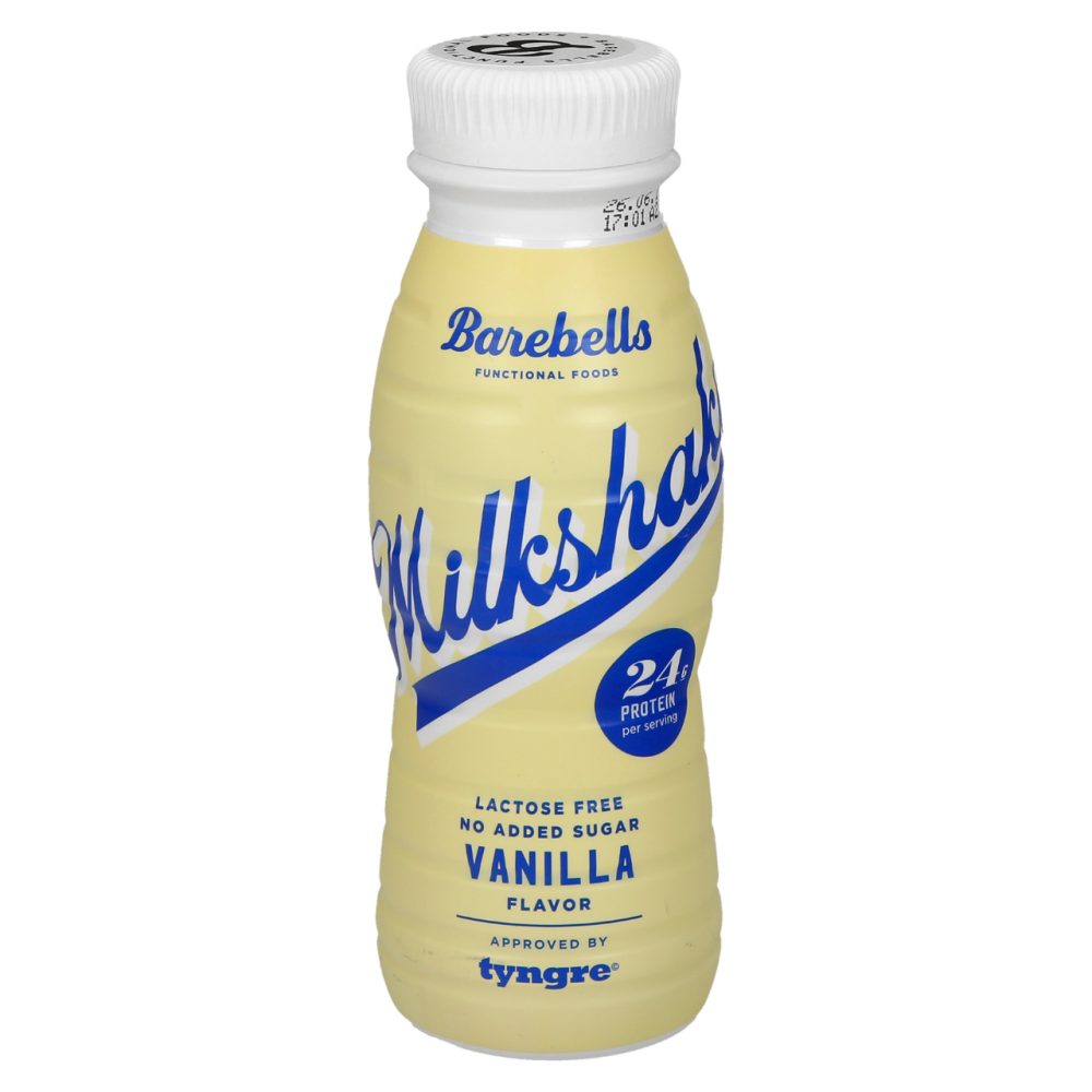 BELJAKOVINSKI NAPITEK VANILIJA MILKSHAKE, BAREBELLS, 330ML | SPAR Online