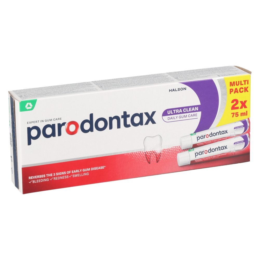 ZOBNA PASTA ULTRA CLEAN, PARODONTAX, 2X75ML