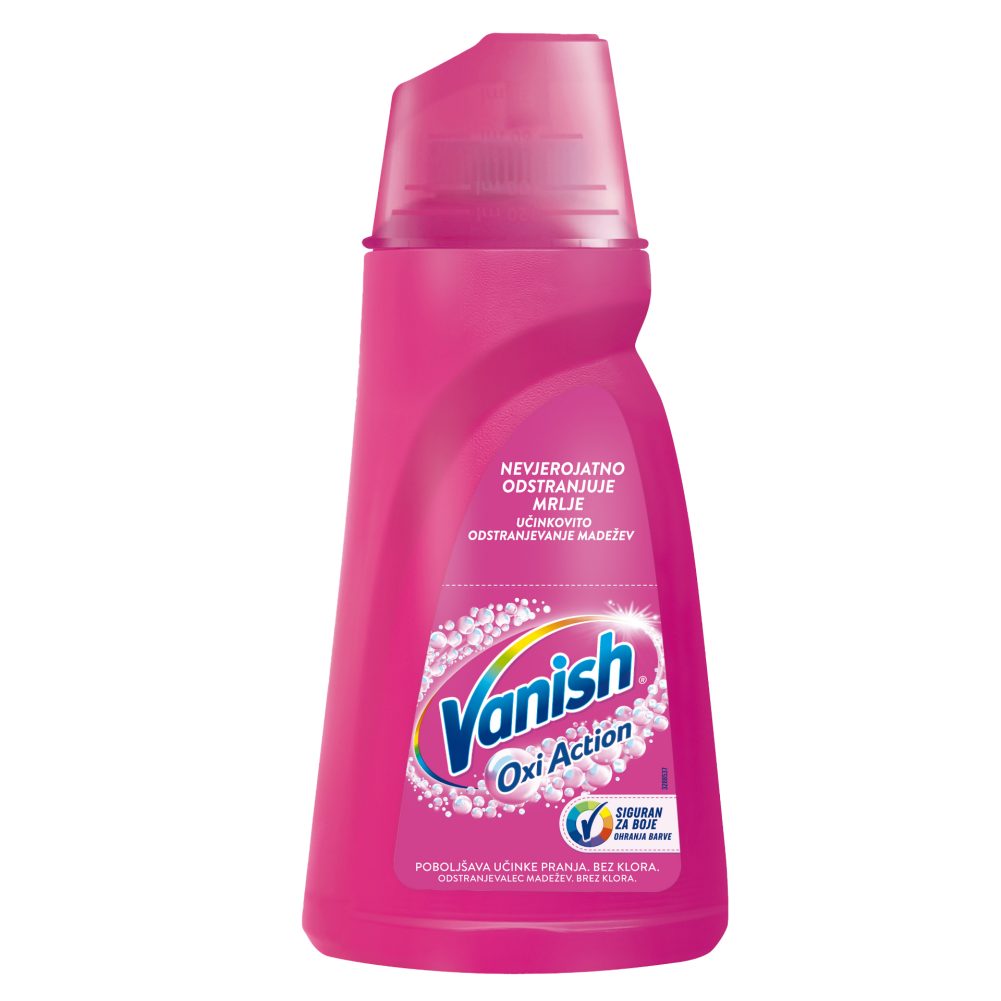 ODSTRANJEVALEC MADEŽEV PINK, OXI ACTION, VANISH, 1L | SPAR Online
