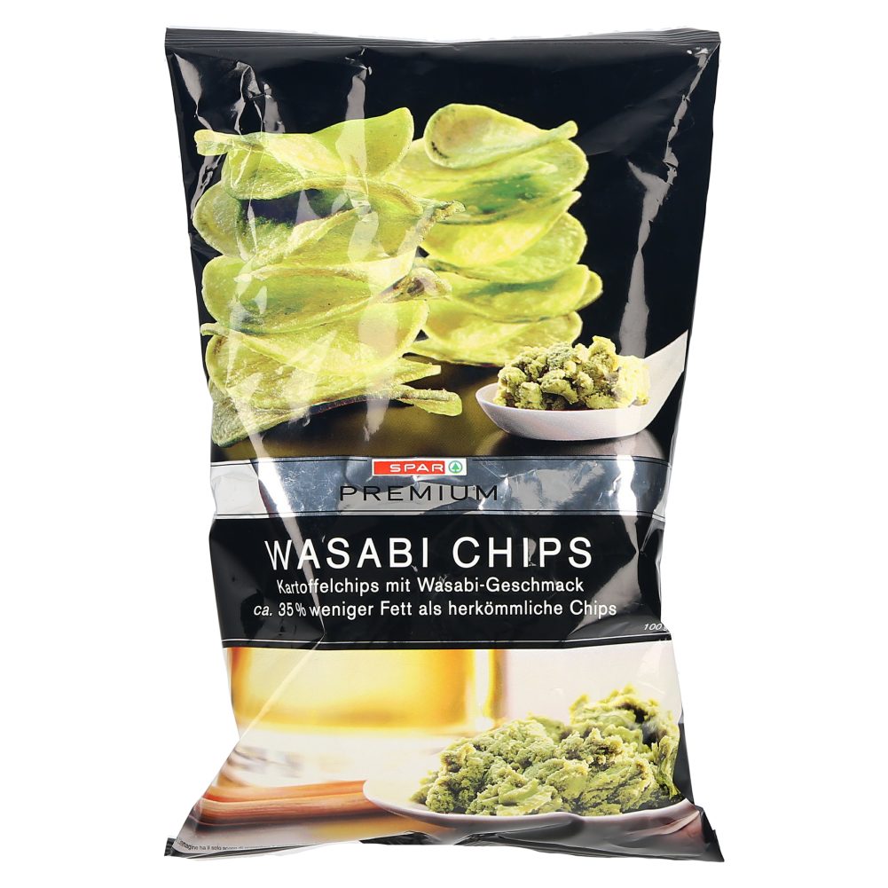 WASABI ČIPS SPAR PREMIUM, 100G Zaradi vakuumskega cvrenja pri nižji ...