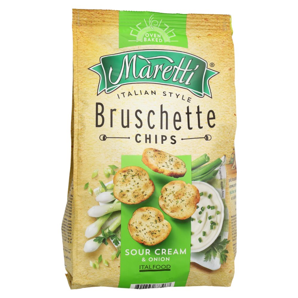 BRUSCHETTE KISLA SMETANA IN ČEBULA, MARETTI, 150G | SPAR Online