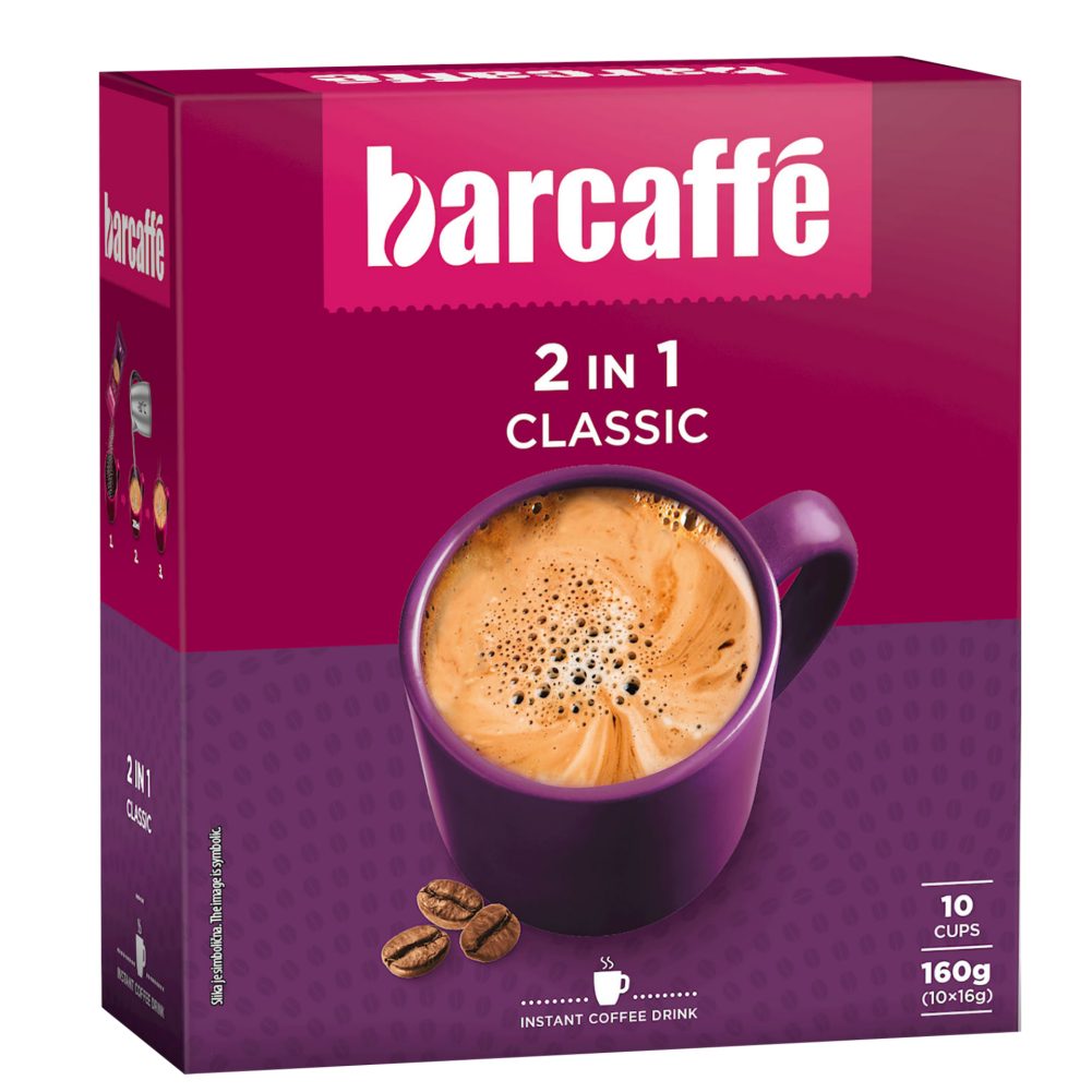 INSTANT KAVA 2V1 CLASSIC, BARCAFFE, 10/1, 160G | SPAR Online