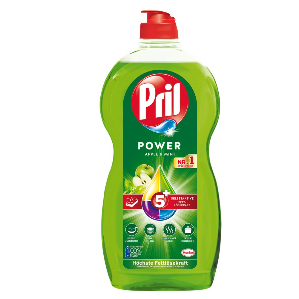 DETERGENT ZA POSODO POWER APPLE MINT, PRIL, 1,2L | SPAR Online