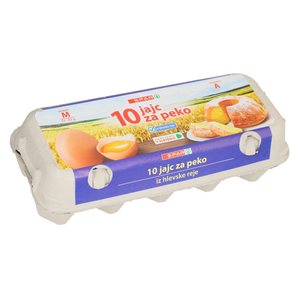 JAJCA ZA PEKO IZ HLEVSKE REJE, M, SPAR, 10/1