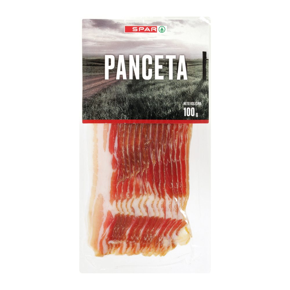 PANCETA DIMLJENA, NAREZEK, SPAR, 100G