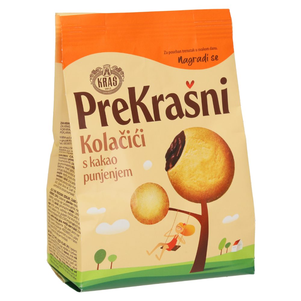KEKSI S KAKAVOVIM POLNILOM, PREKRAŠNI, KRAŠ, 220G | SPAR Online