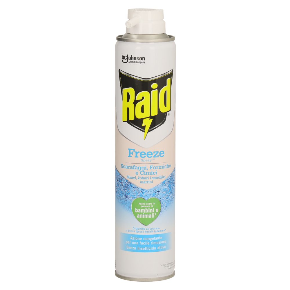 SPREJ CIK FREEZE, RAID, 350ML Raid Freeze Spray je pršilo brez ...