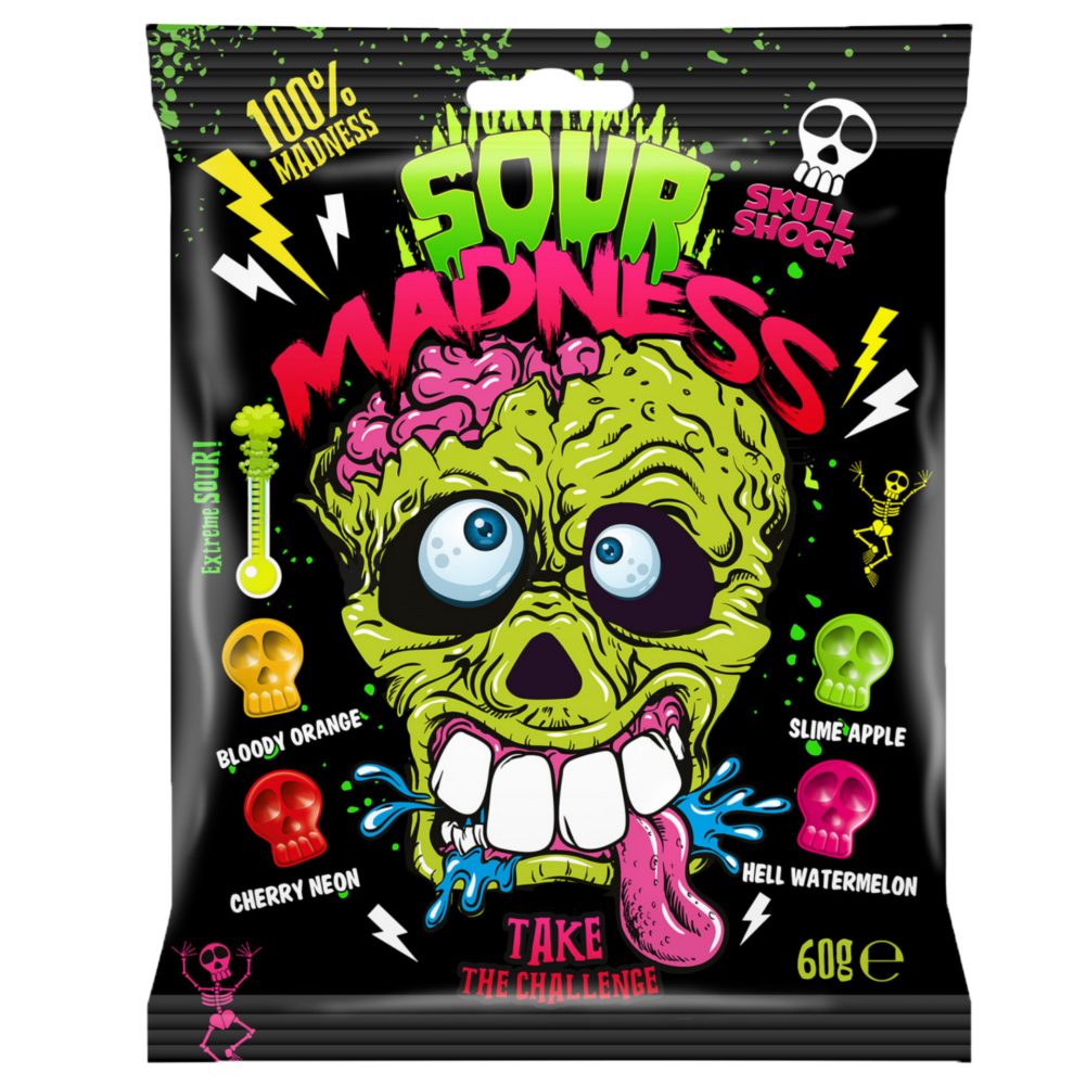 KISLI BONBONI SOUR MADNESS, ARGO, 60G | SPAR Online