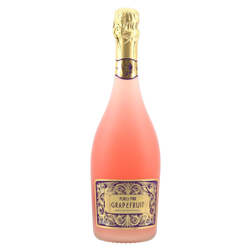 PENEČE SADNO VINO GRAPEFRUIT, PURELY PINK, 0,75L Kot vsa purely sadna ...