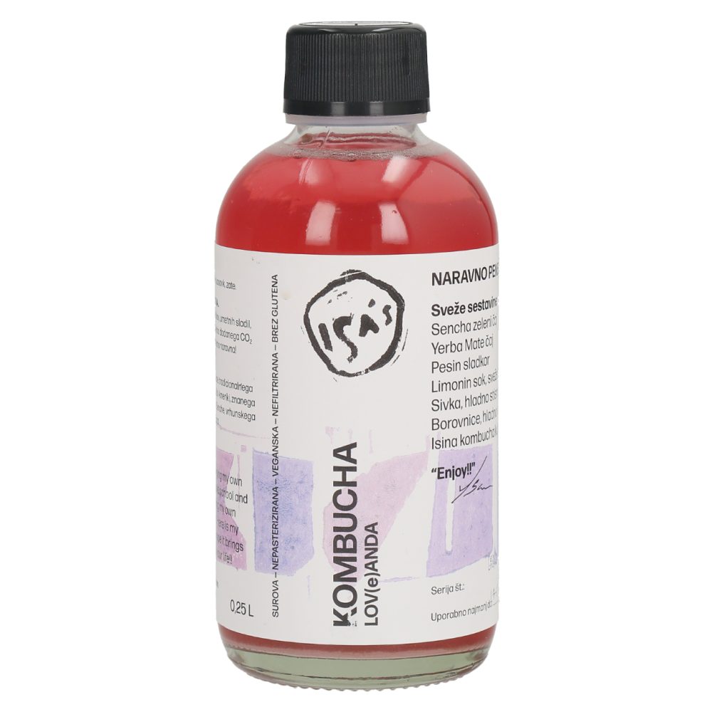 NAPITEK KOMBUCHA LOV(E)ANDA, ISA´S, 250ML | SPAR Online