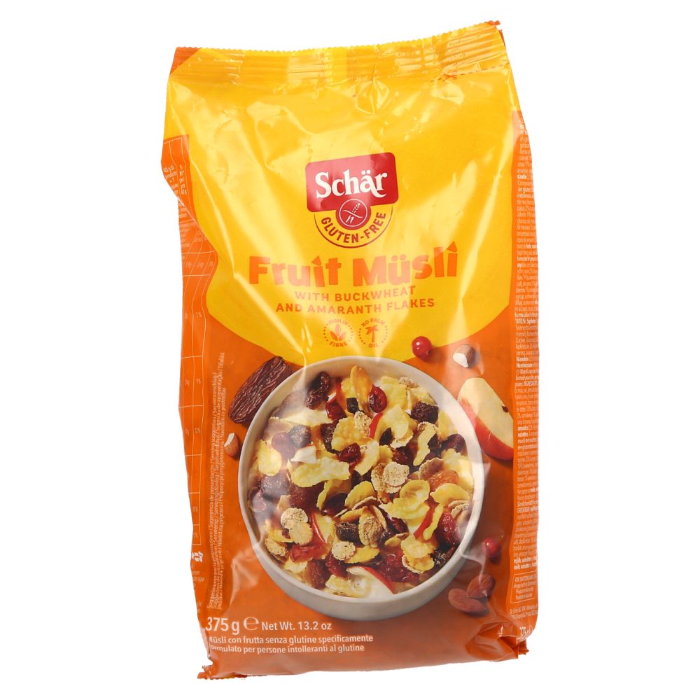 SADNI MÜSLI, BREZ GLUTENA, SCHÄR, 375G | SPAR Online