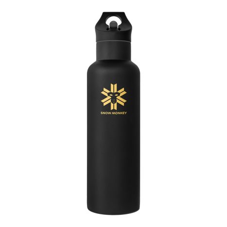 TERMO STEKLENICA, ČRNA, SNOW MONKEY 0,6L