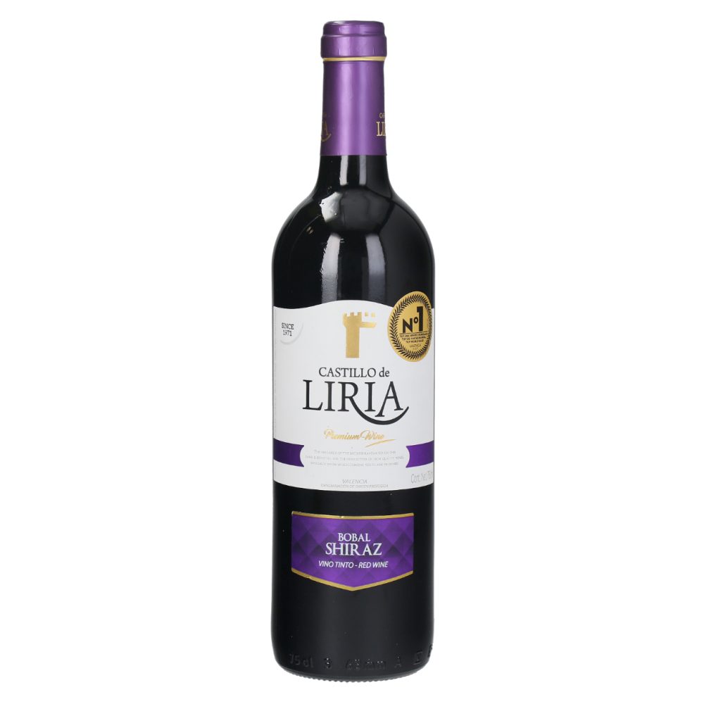 RDEČE VINO CASTILLO DE LIRIA JOVEN, VICENTE GANDIA, 0,75L Rdeče špansko ...