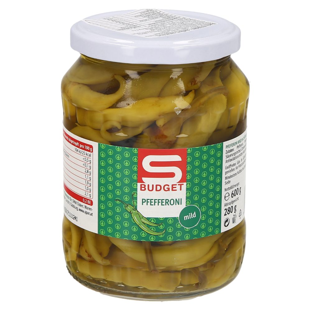 BLAGI FEFERONI S SLADILOM, S-BUDGET, 600G | SPAR Online