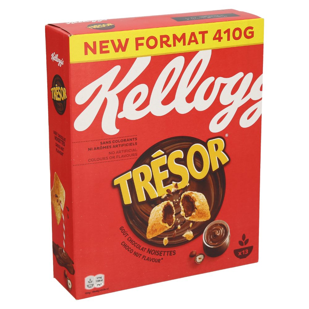 ŽITARICE TRESOR NOUGAT, KELLOGG´S, 410G | SPAR Online