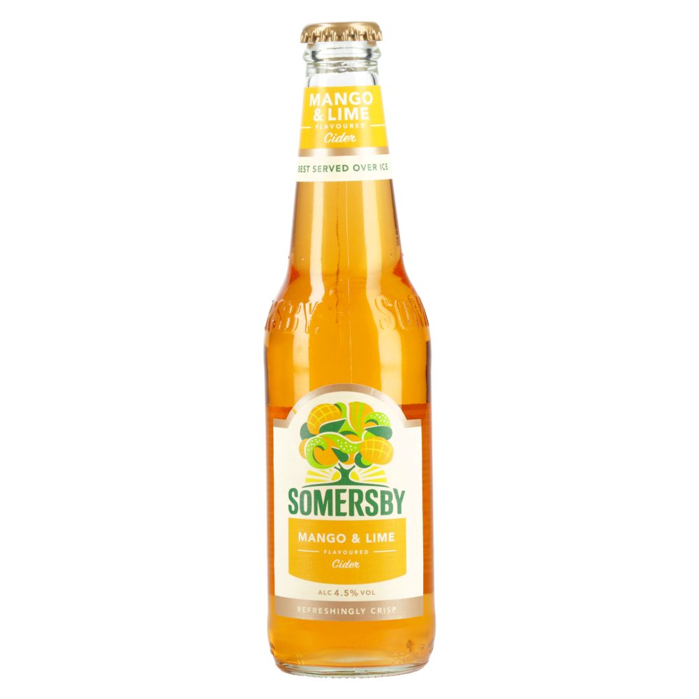 CIDER MANGO IN LIMETA, SOMERSBY, 0,33L | SPAR Online