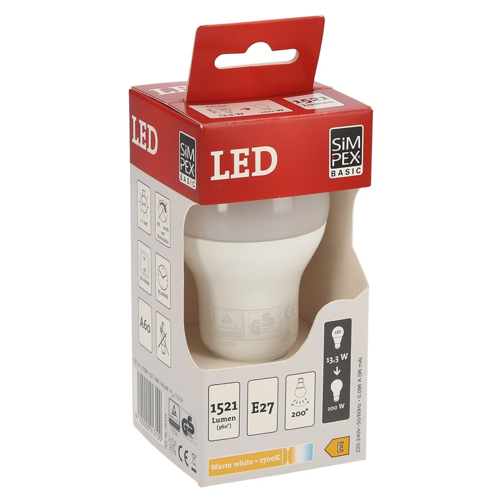 SIJALKA LED E27 1521LM, SIMPEX | SPAR Online