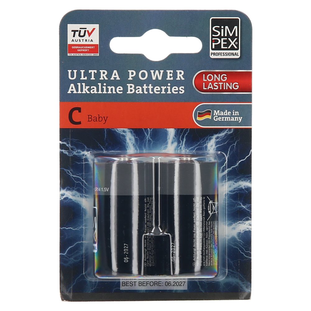 BATERIJE C, SIMPEX PROFESSIONAL, 2/1 | SPAR Online