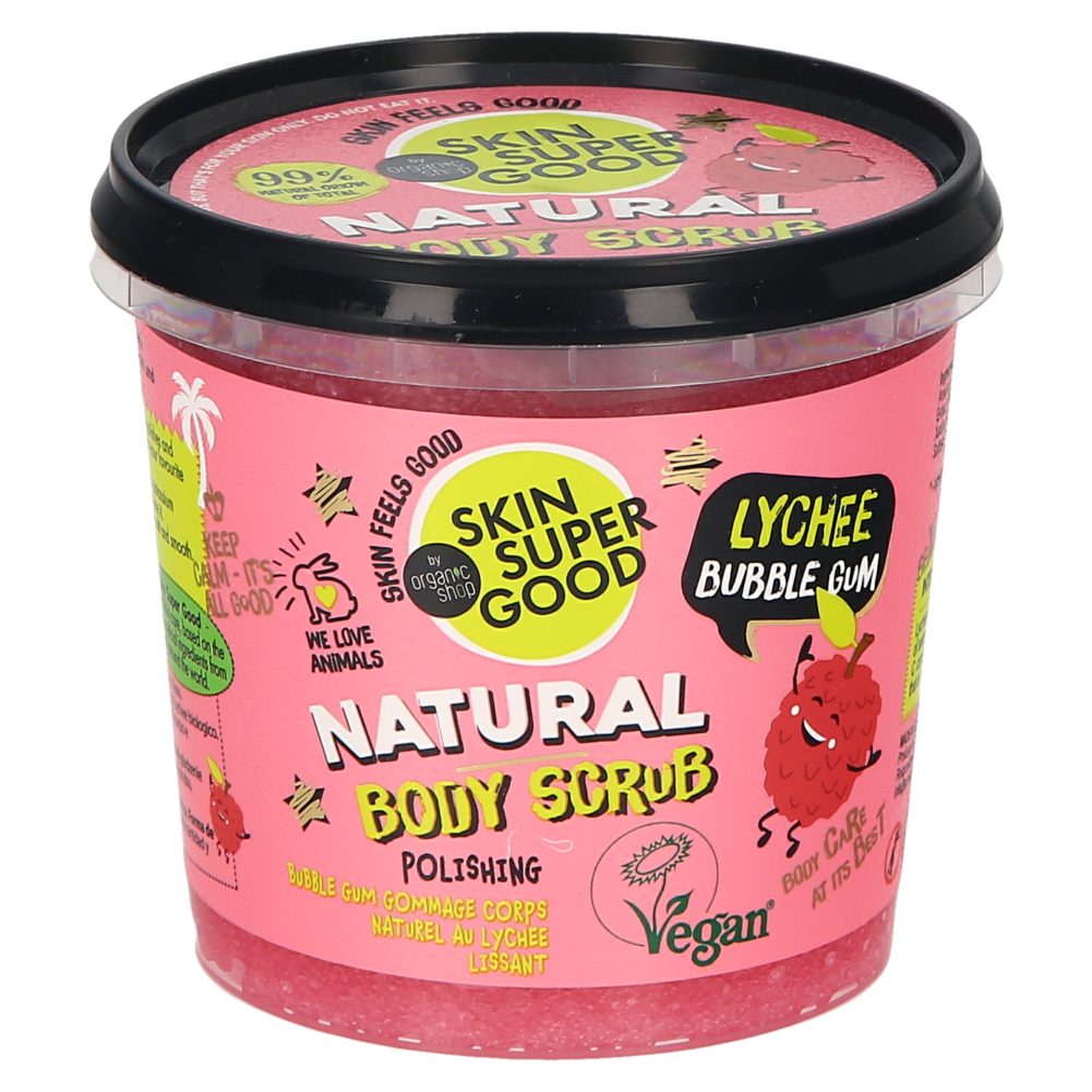 NARAVNI PILING ZA TELO LIČI, SKIN SUPER GOOD, 360ML SKIN SUPER GOOD ...