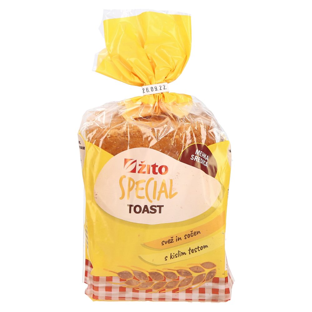 PŠENIČNI BELI SPECIAL TOAST, ŽITO, 250G Žito toast v prenovljeni podobi ...
