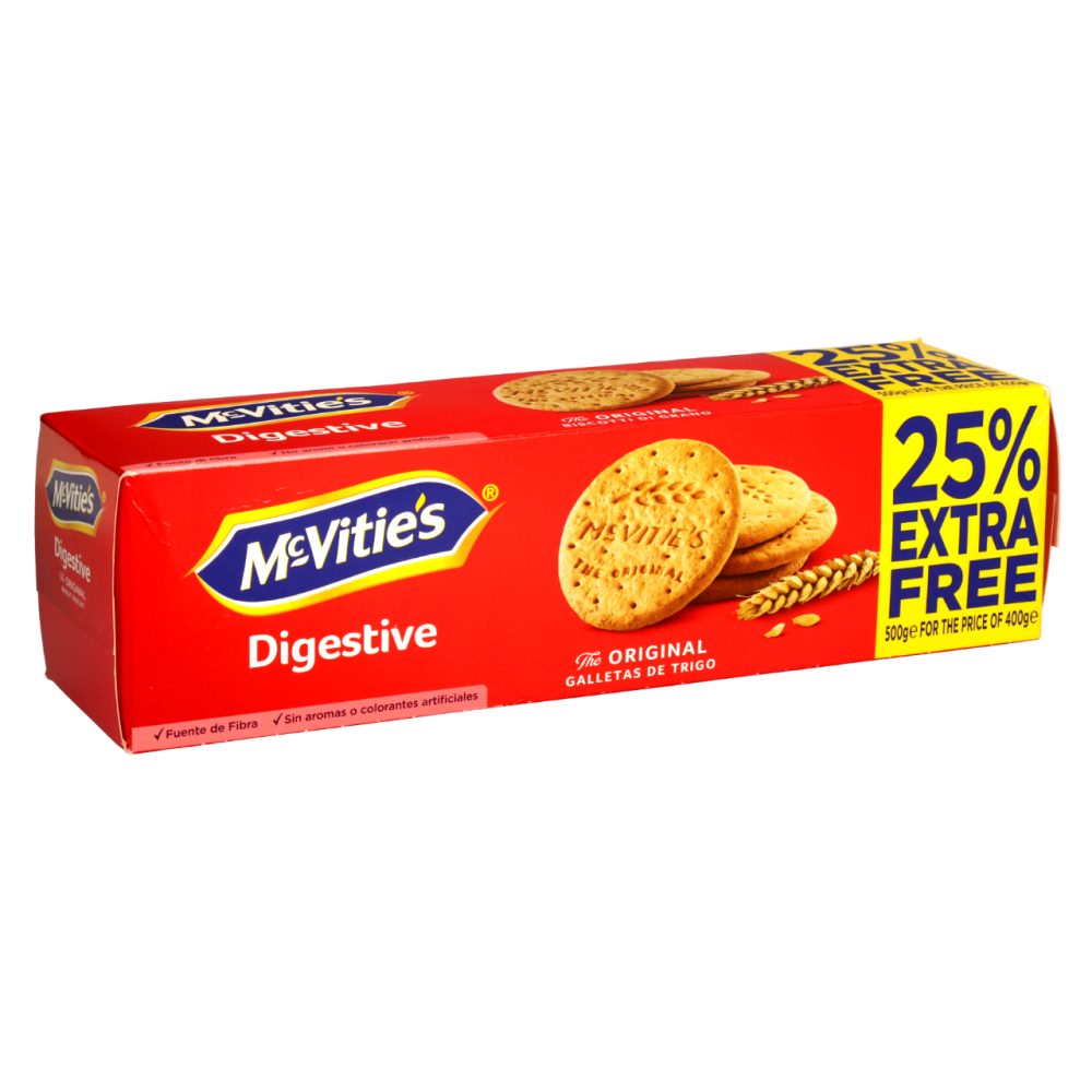 KEKSI DIGESTIVE ORIGINAL, MCVITIE´S, 500G | SPAR Online
