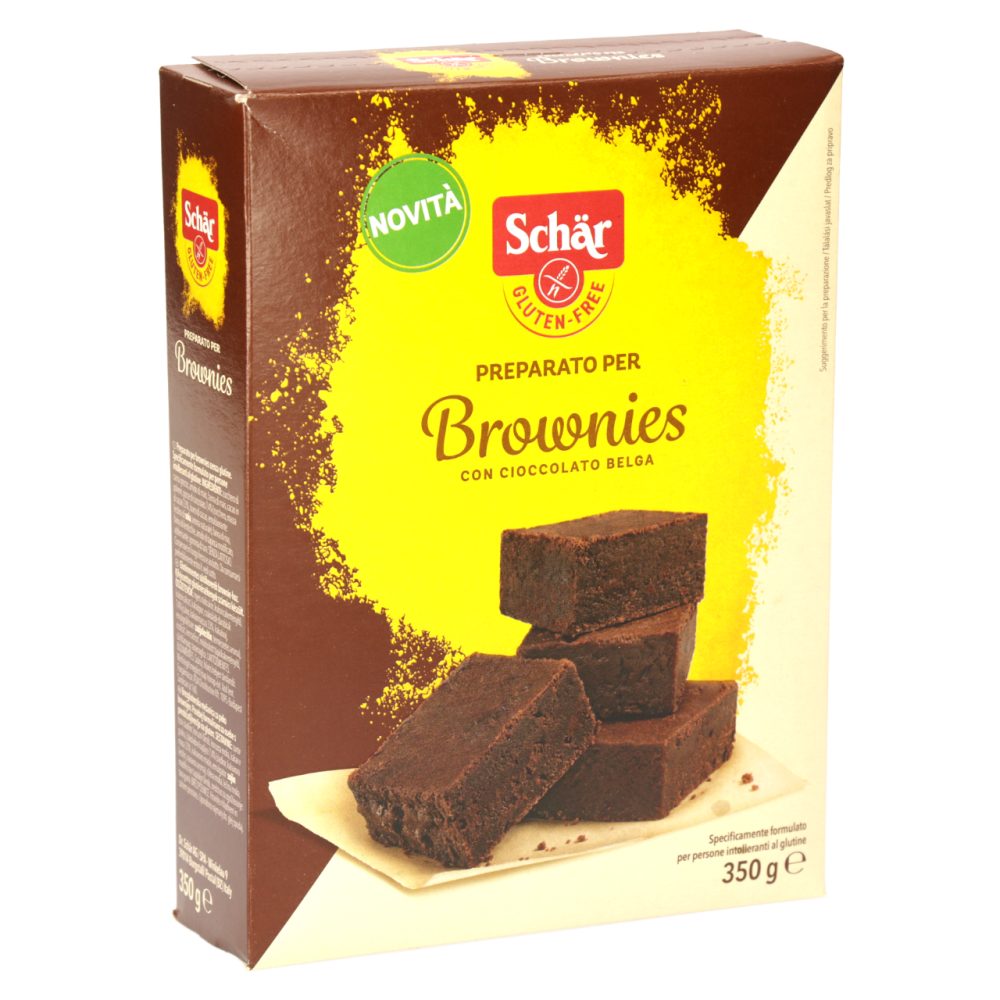 MEŠANICA ZA BROWNIE BREZ GLUTENA, SCHÄR, 350G | SPAR Online
